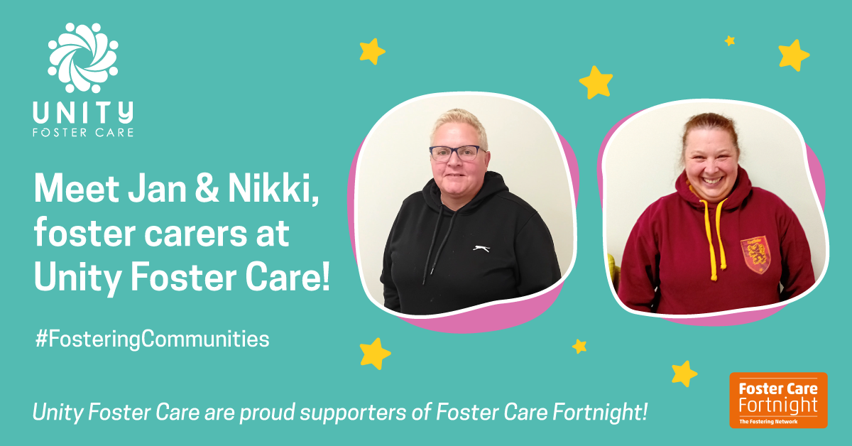 Foster Care Fortnight 2023 - Jan & Nikki's Story! - Unity Foster Care